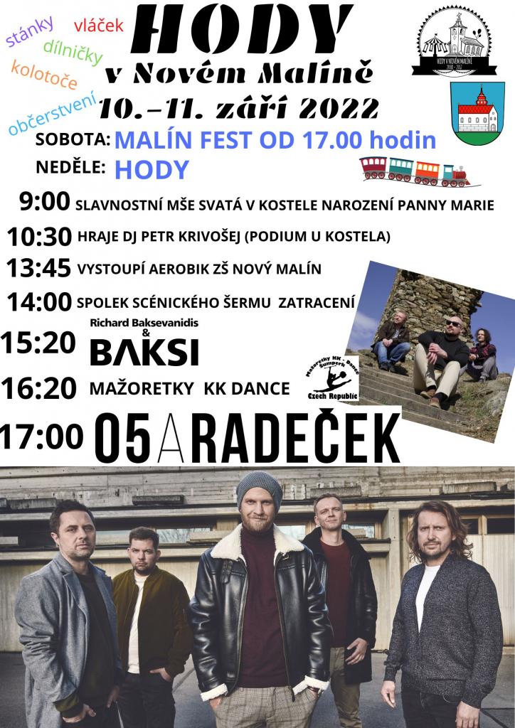 HODY v Novém Malíně - Oficiální stránky obce Rapotín