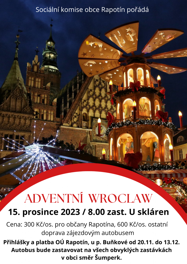 Adventní Wroclaw - Oficiální stránky obce Rapotín